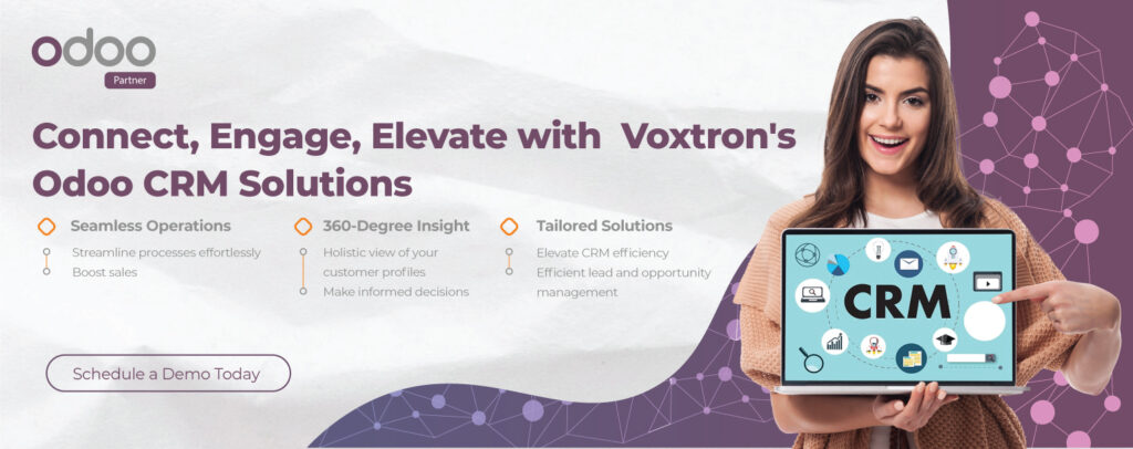 Odoo CRM Partner | Open Source CRM | Voxtron | UAE | DUBAI